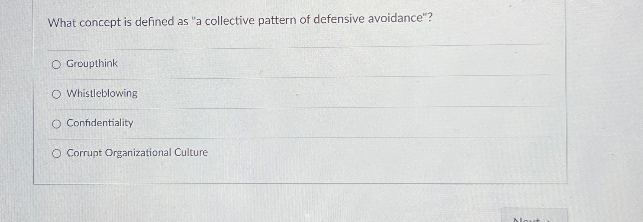 Solved What concept is defined as "a collective pattern of | Chegg.com