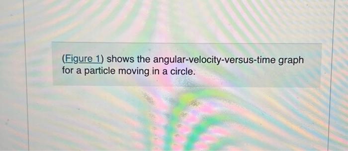 Solved The figure shows the angular-velocity-versus-time | Chegg.com