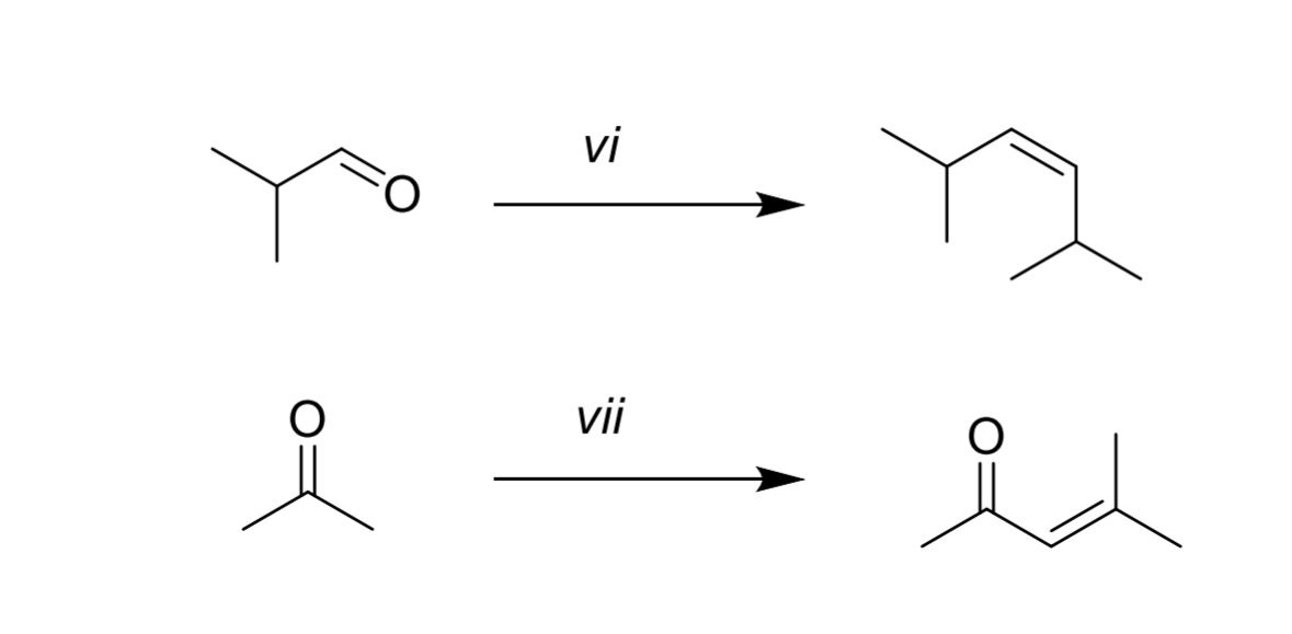 Solved Reagent and solvent for the two reactions | Chegg.com