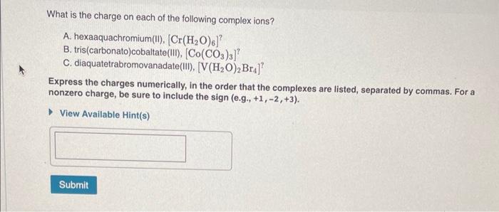 Solved What is the coordination number for each of the | Chegg.com