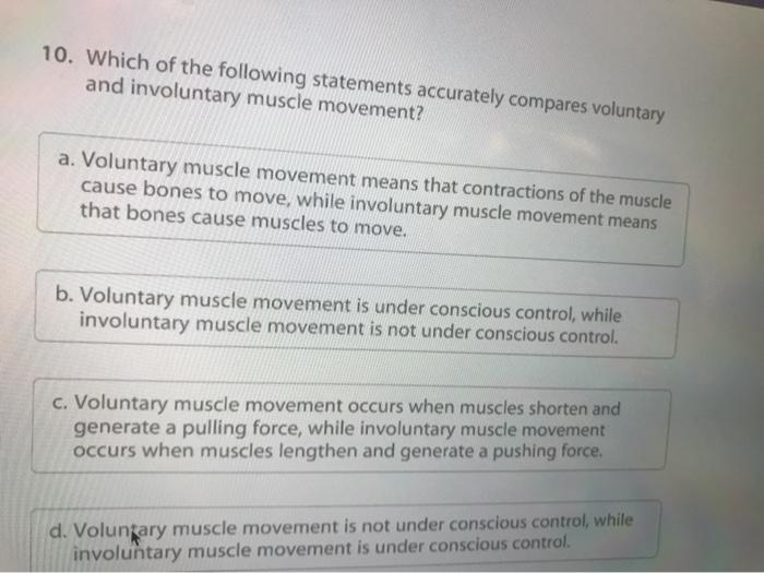 Solved 10. Which of the following statements accurately | Chegg.com