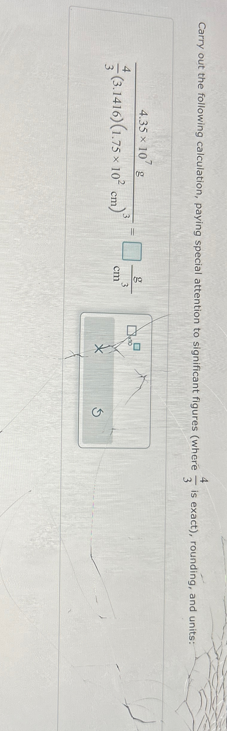 Solved Carry out the following calculation, paying special | Chegg.com