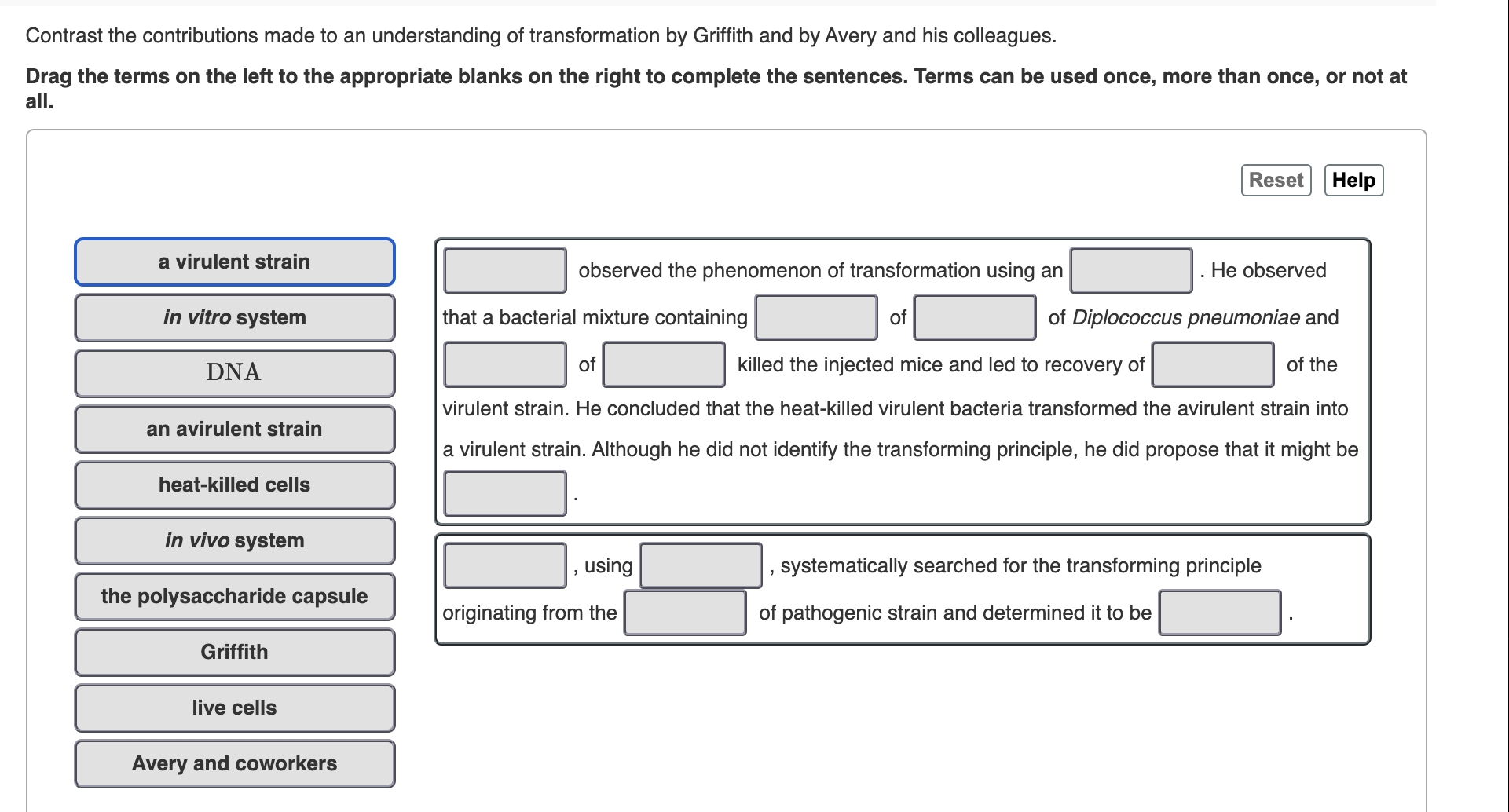 Solved Contrast the contributions made to an understanding | Chegg.com