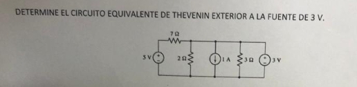 Solved DETERMINE EL CIRCUITO EQUIVALENTE DE THEVENIN | Chegg.com