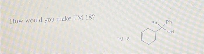 Solved How would you make TM 18 ? TM 18 | Chegg.com