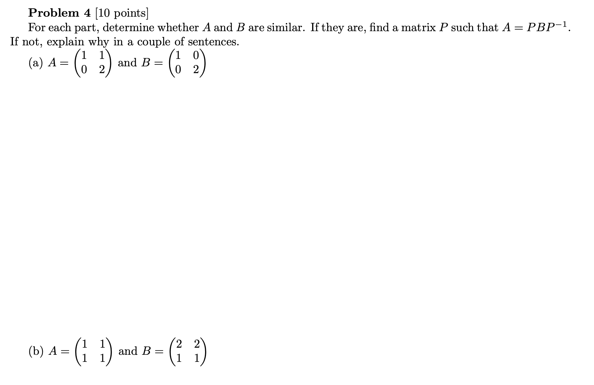 Solved Problem 4 10 ﻿points For Each Part Determine 