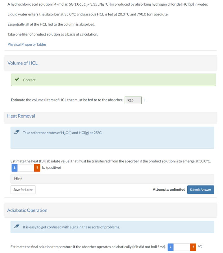 Solved A hydrochloric acid solution -molar, | Chegg.com
