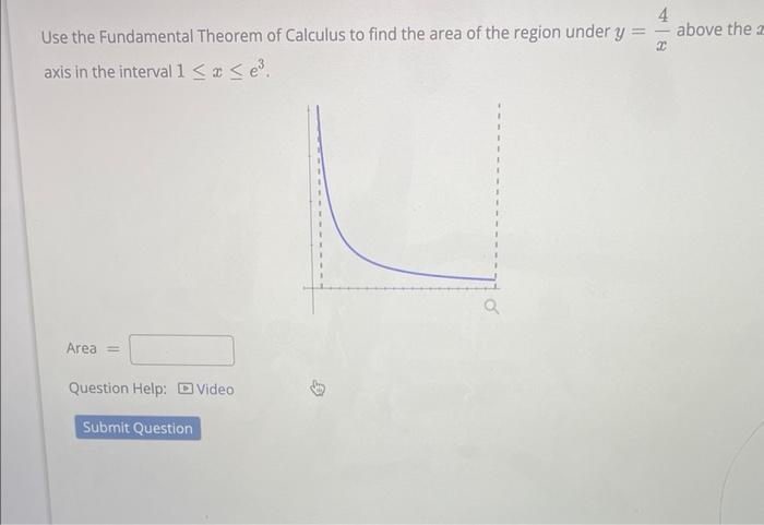 Solved Use the Fundamental Theorem of Calculus to find the | Chegg.com