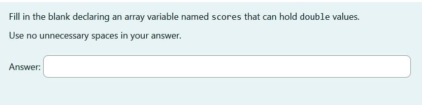 Solved Given the 2-D array defined as follows: | Chegg.com