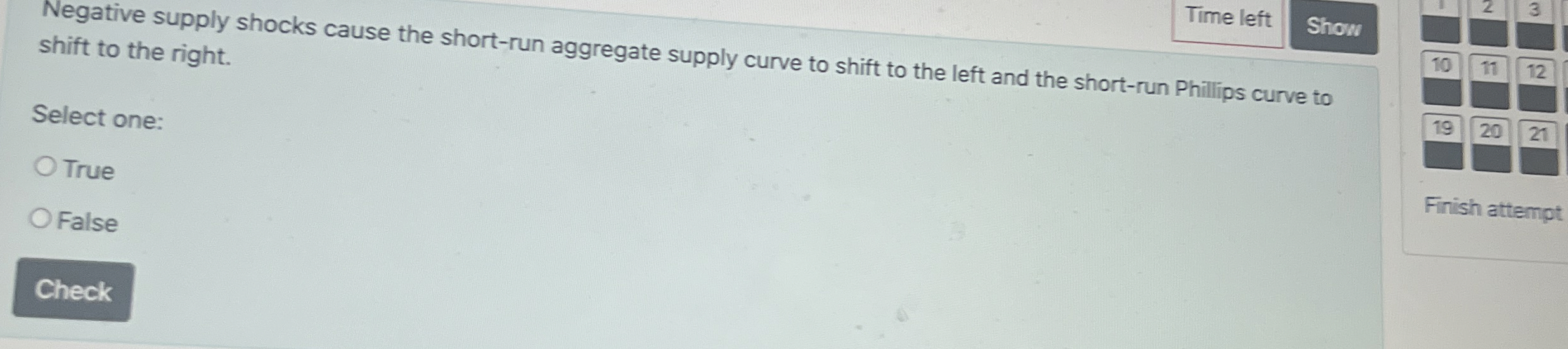 Solved Negative supply shocks cause the short-run aggregate | Chegg.com