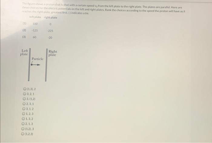 Solved The flgurcatiows a proten that is shot with a certain | Chegg.com