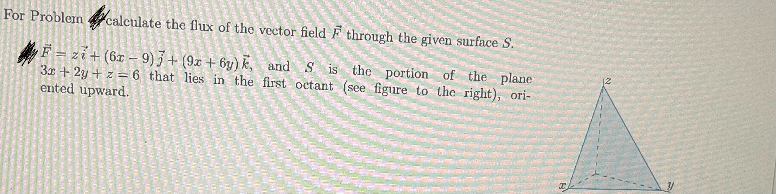 Solved calculate the flux of the vector field vec(F) | Chegg.com