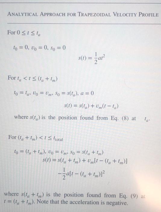 Solved For the same velocity profile as given in Exercise 3, | Chegg.com