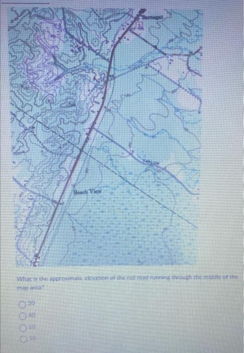 Solved Look for the stream in the middle area of the map | Chegg.com