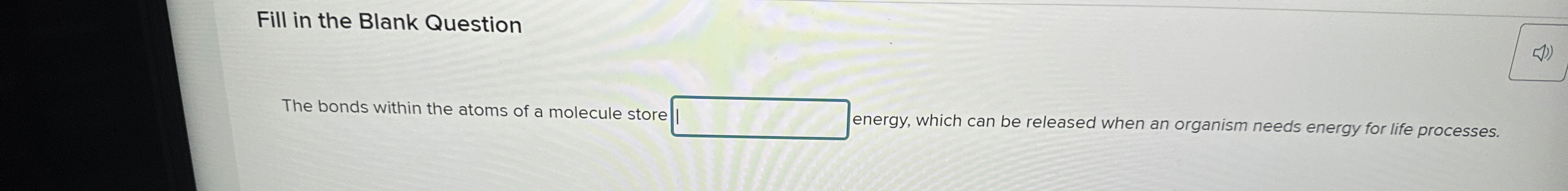 Solved Fill in the Blank QuestionThe bonds within the atoms | Chegg.com
