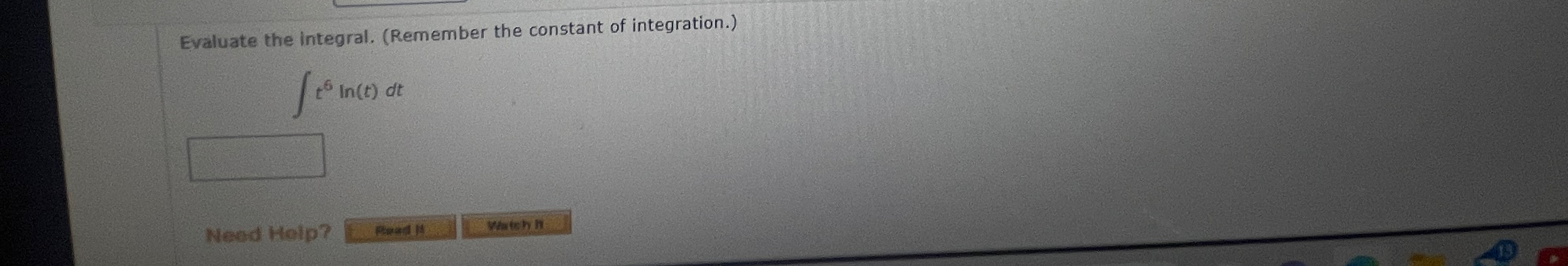 Solved Evaluate the integral. (Remember the constant of | Chegg.com