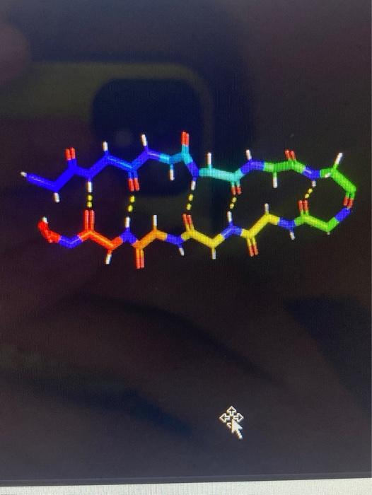 Solved S 1. Describe the backbone arrangement of the two | Chegg.com