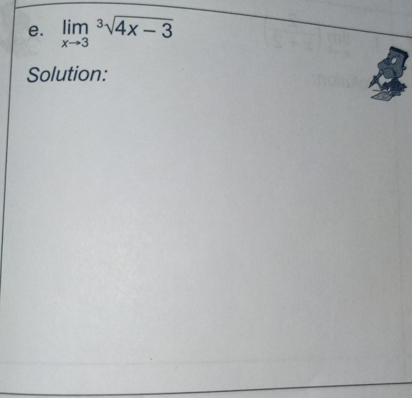 Solved LIMIT (LIMIT THEOREMS) 1. Solve the following limits: | Chegg.com