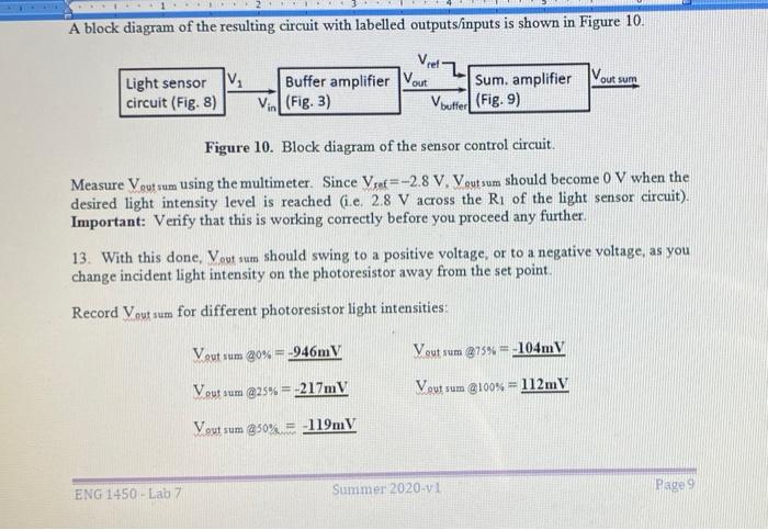 Solved Part C: Automatic Light Level Control Circuit Imagine | Chegg.com