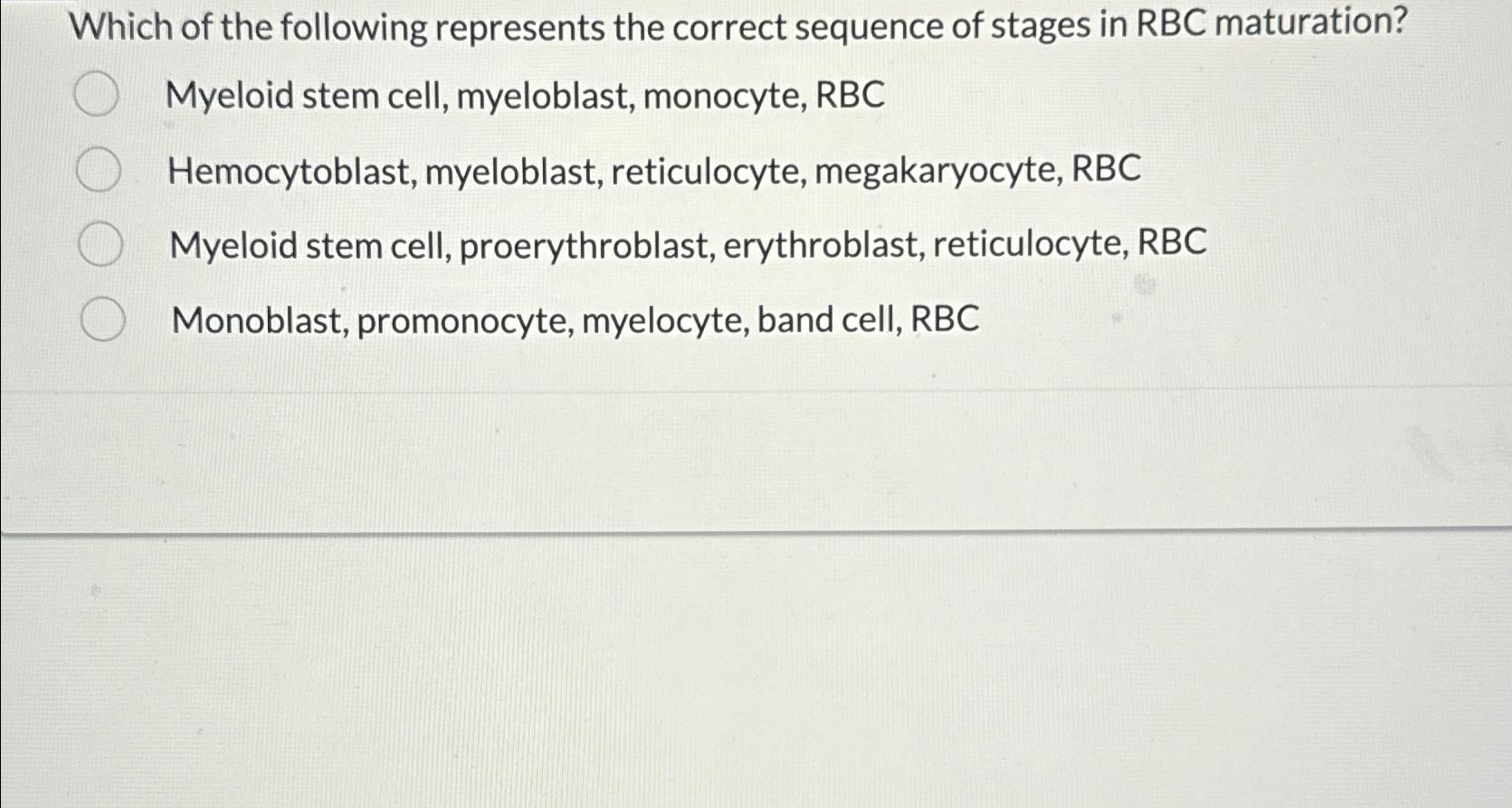 Solved Which of the following represents the correct | Chegg.com