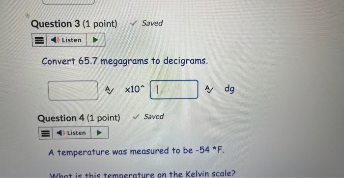 Solved 10,000 nm/min=Convert 65.7 megagrams to decigrams. | Chegg.com