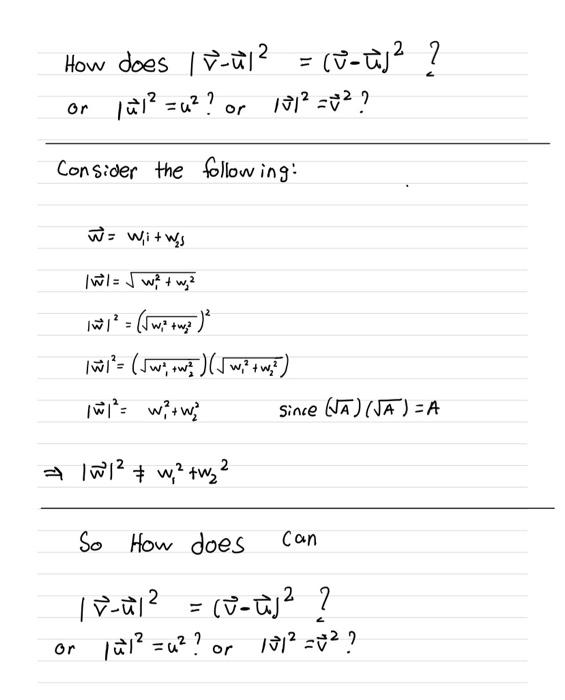 Solved I do not understand how the magnitude or a squared is | Chegg.com