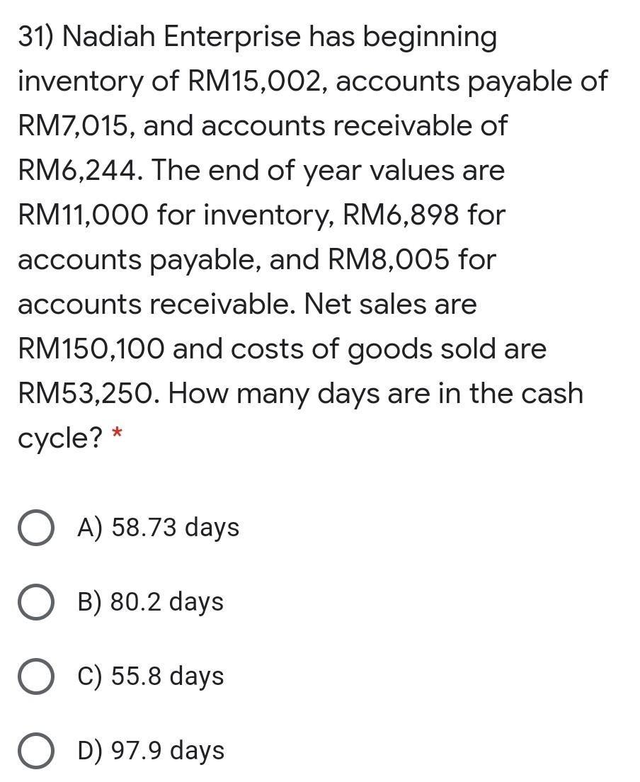 Solved 23) Which one of the following stocks is correctly | Chegg.com