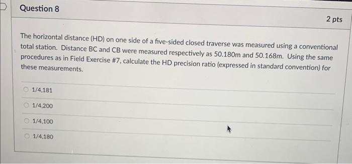 Solved The elevation of a benchmark was measured in a | Chegg.com