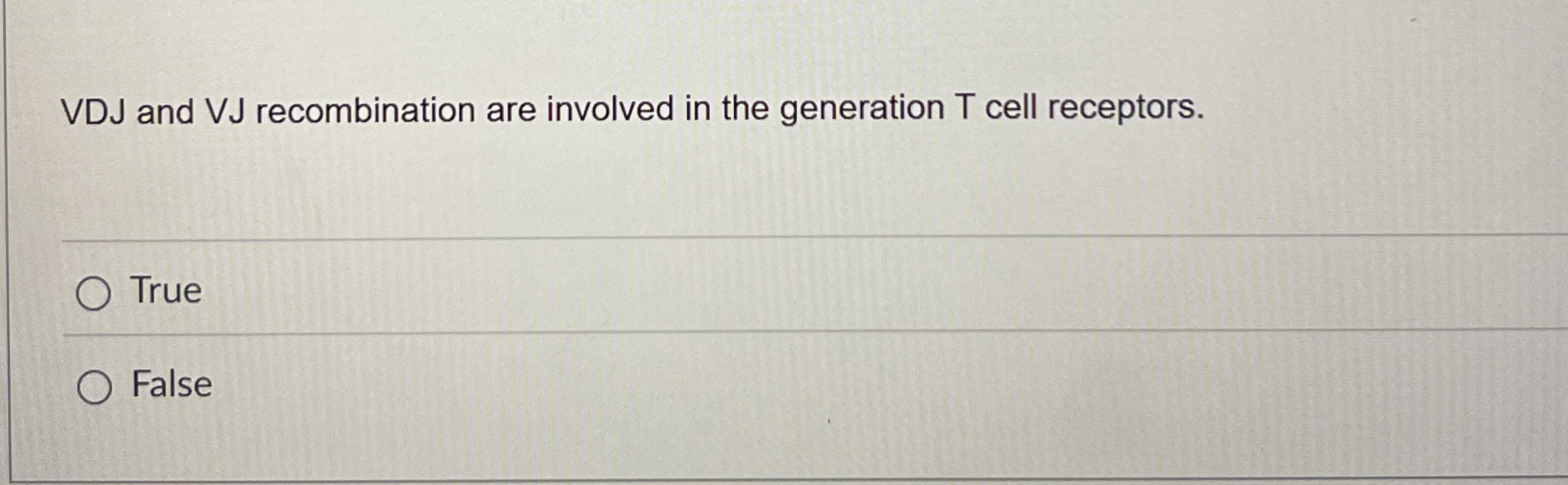 High Quality SOLUTION VDJ and VJ recombination are involved in the ...