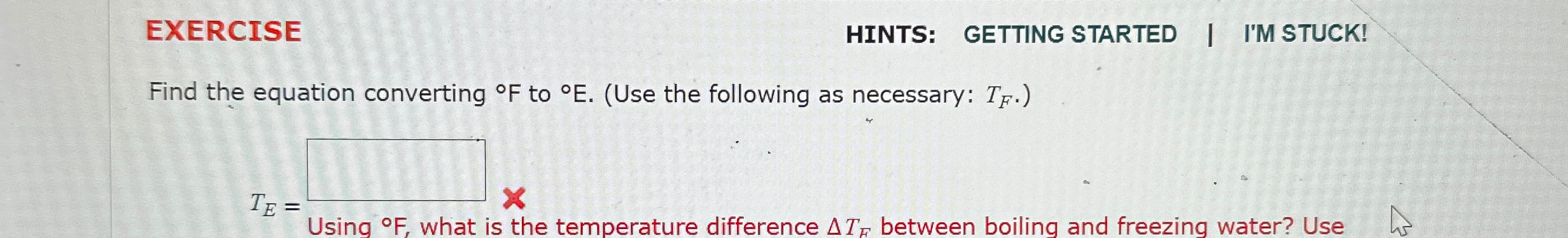 Solved EXERCISEHINTS: GETTING STARTED I I'M STUCK!Find the | Chegg.com