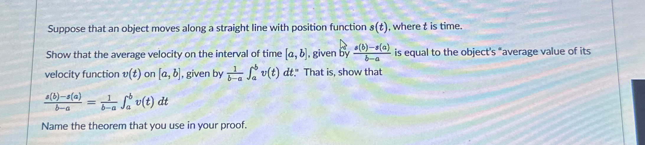 Solved Suppose that an object moves along a straight line | Chegg.com
