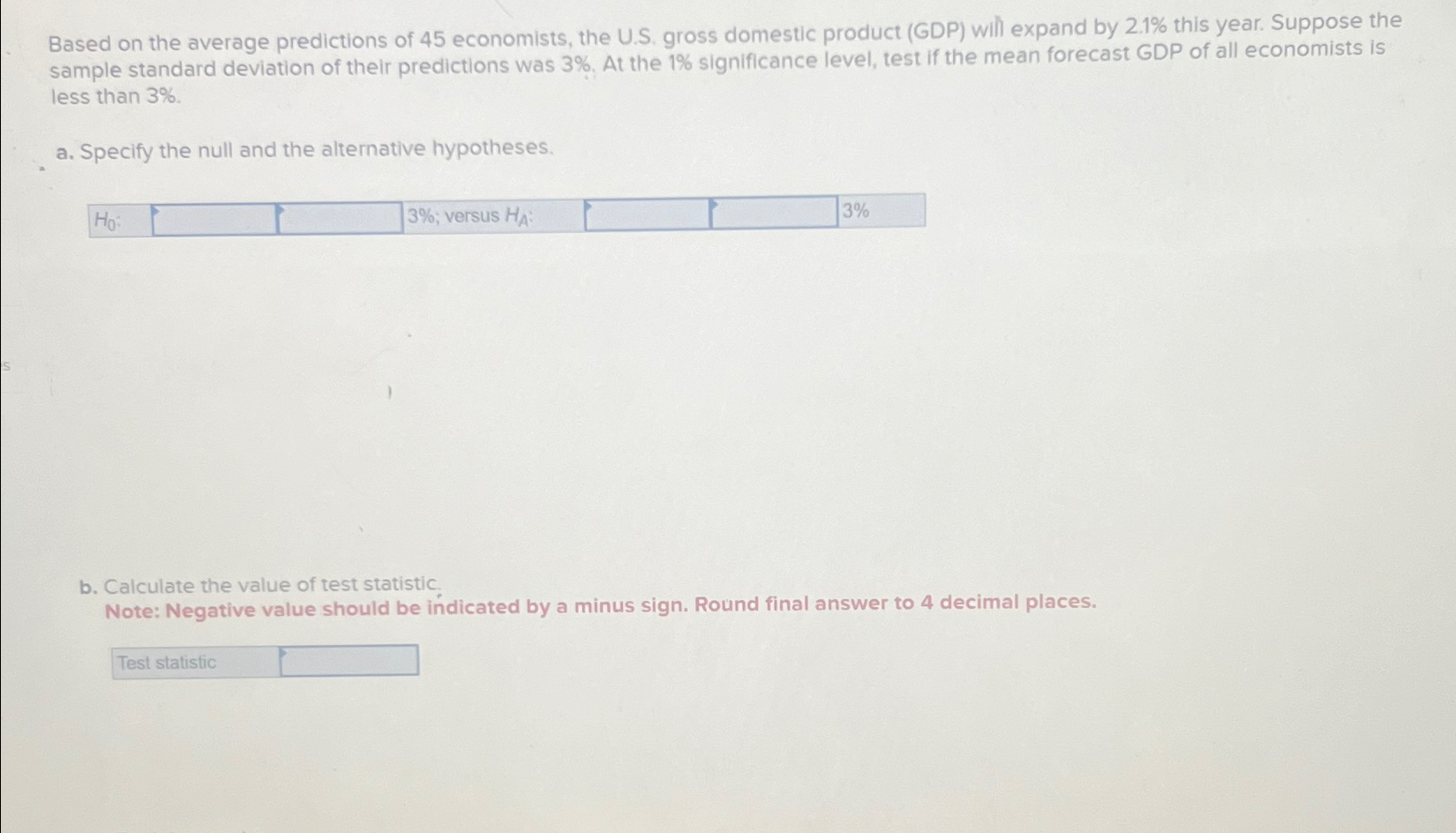 Solved Based on the average predictions of 45 ﻿economists, | Chegg.com