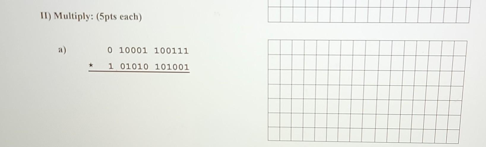 Solved Floating Point: Each of these computations (addition | Chegg.com