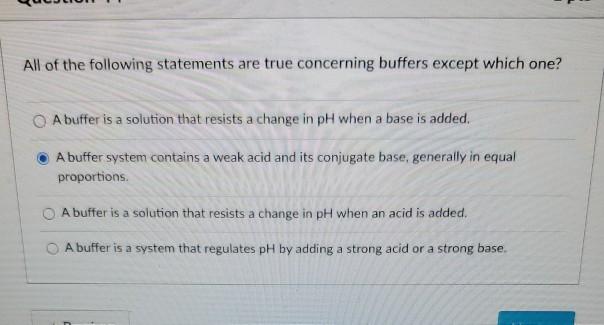 Solved All of the following statements are true concerning | Chegg.com