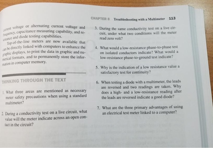 Solved sing the THINKING THROUGH THE TEXT 1 Give examples of | Chegg.com