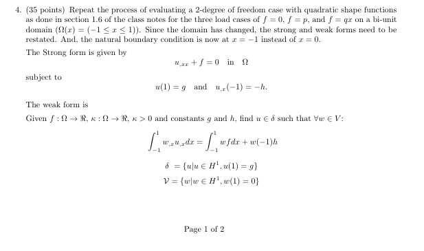 Solved ( 35 ﻿points) ﻿Repeat the process of ﻿evaluating | Chegg.com