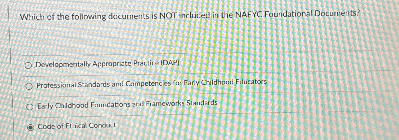 Solved Which of the following documents is NOT included in | Chegg.com