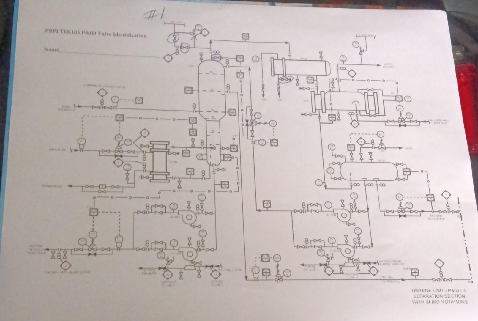 circle and label valves | Chegg.com