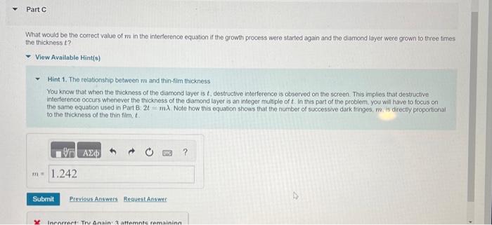 Solved please only solve for part C. Part B and directions | Chegg.com