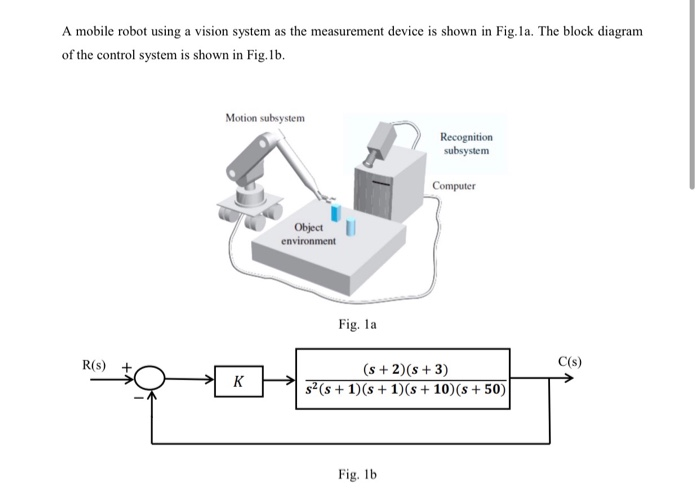 Solved Case Study: A mobile robot using a vision system as | Chegg.com