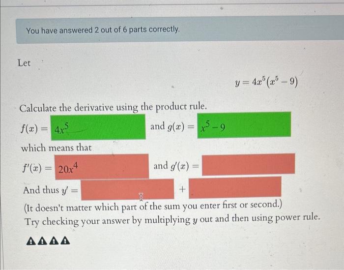 Solved You have answered 2 out of 6 parts correctly. Let | Chegg.com