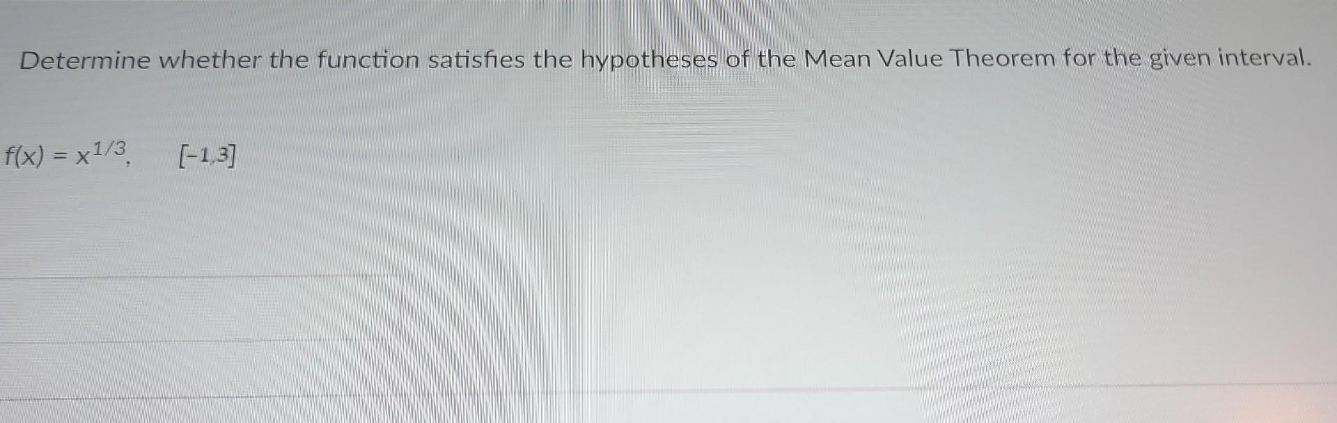 Solved Determine whether the function satisfies the | Chegg.com