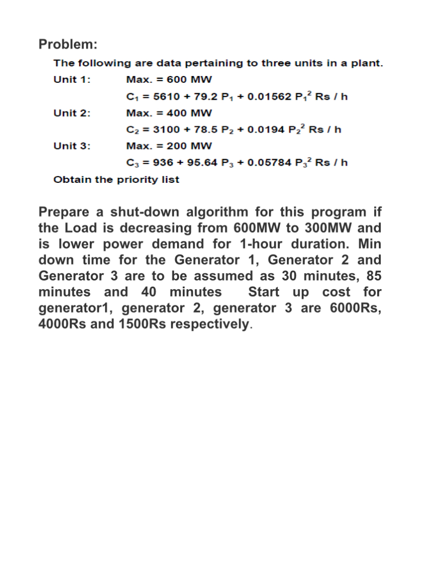 Solved Problem:The following are data pertaining to three | Chegg.com