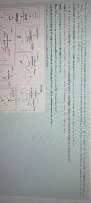 Solved draw flow charts for these two problems using | Chegg.com