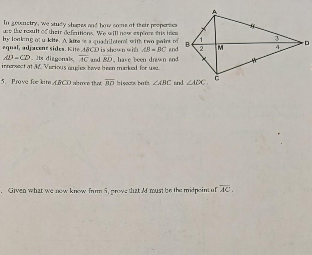 Solved 1 In geometry, we study shapes and how some of their | Chegg.com