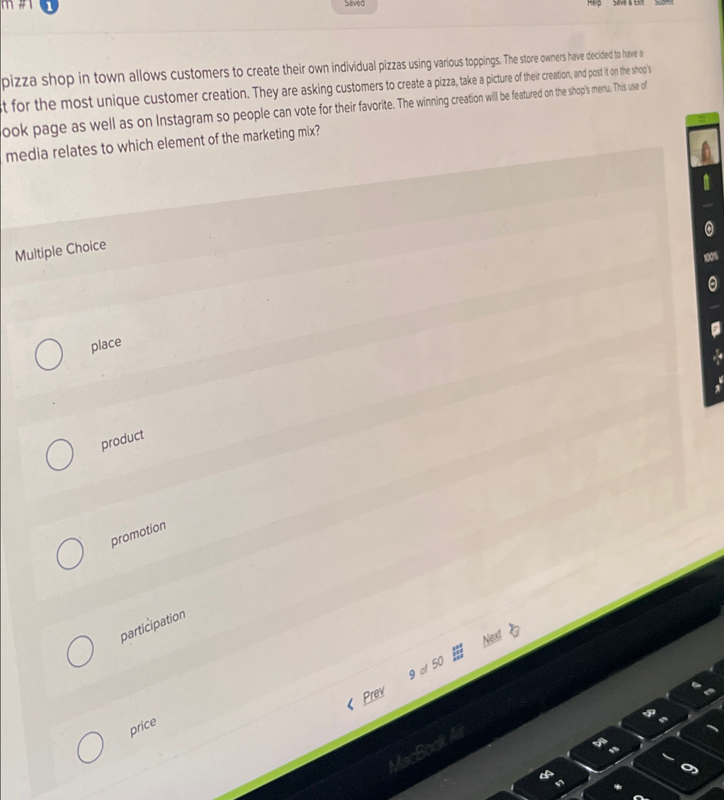Solved pizza shop in town allows customers to create their | Chegg.com