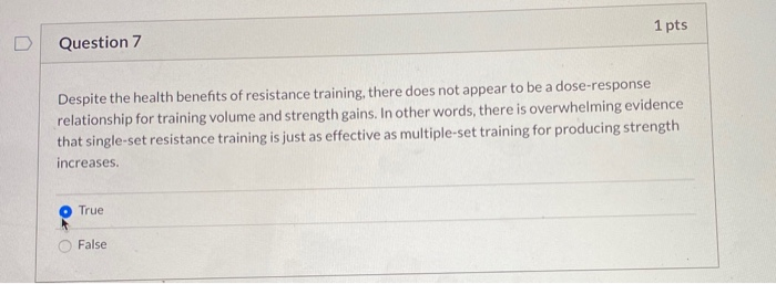 Solved Question 7 1 pts Despite the health benefits of | Chegg.com