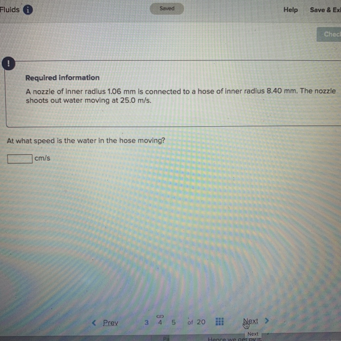 Solved Fluids Saved Help Save & Ex Check Required | Chegg.com
