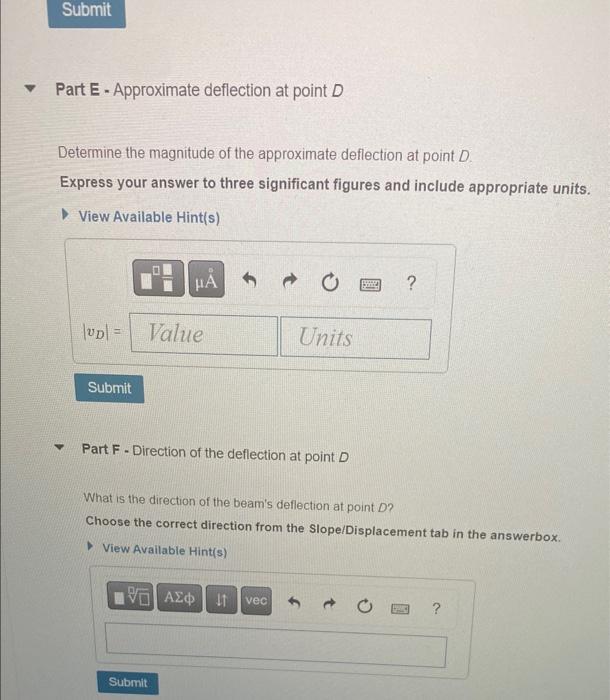 Solved Learning Goal: To determine the deflection and slope | Chegg.com