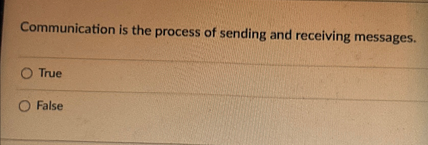 Solved Communication is the process of sending and receiving | Chegg.com